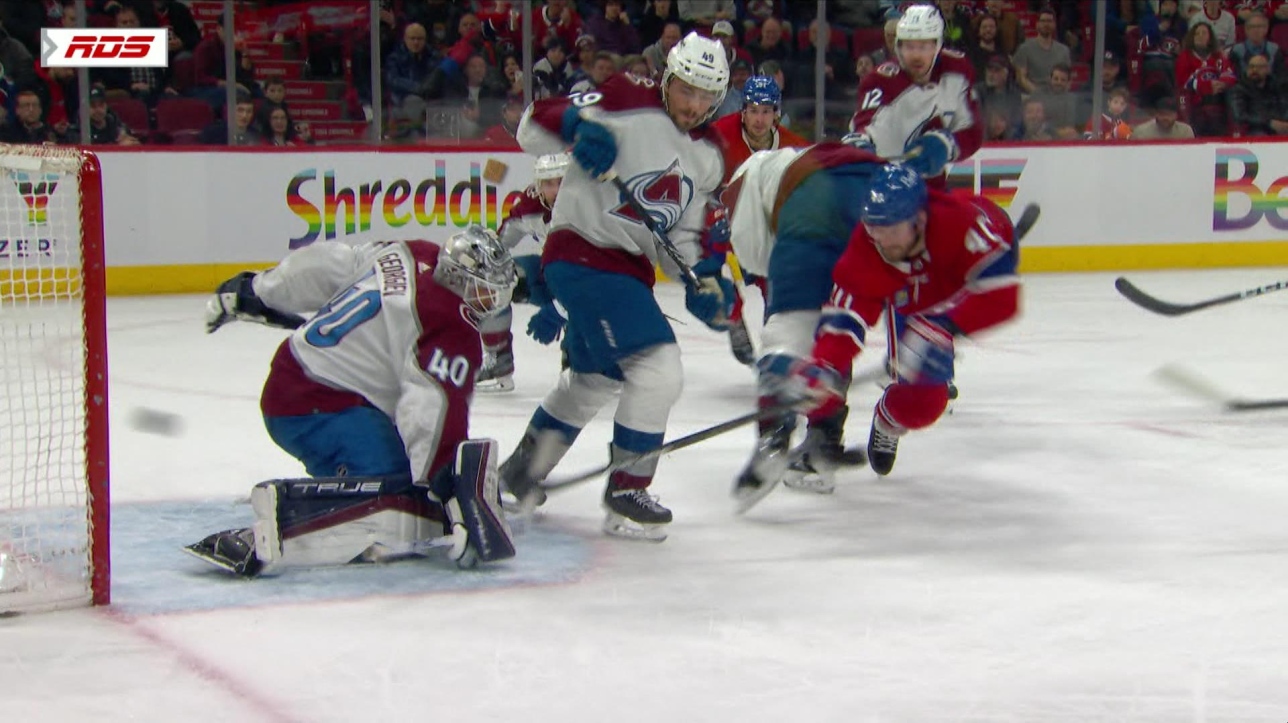 Canadiens : Joel Armia plonge sur une rondelle libre et dénoue l ... Canadiens : Joel Armia plonge sur une rondelle libre et dénoue l ...