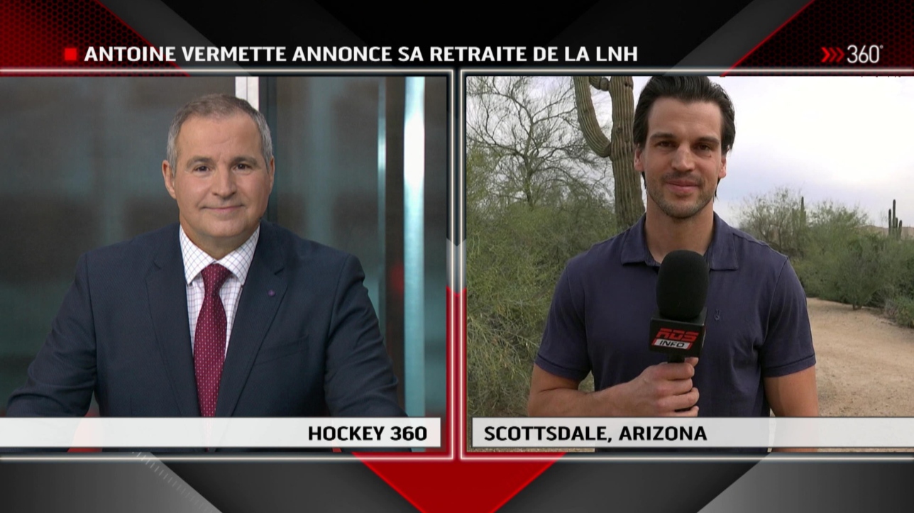 Antoine Vermette nous confirme sa retraite | Vidéo | RDS.ca